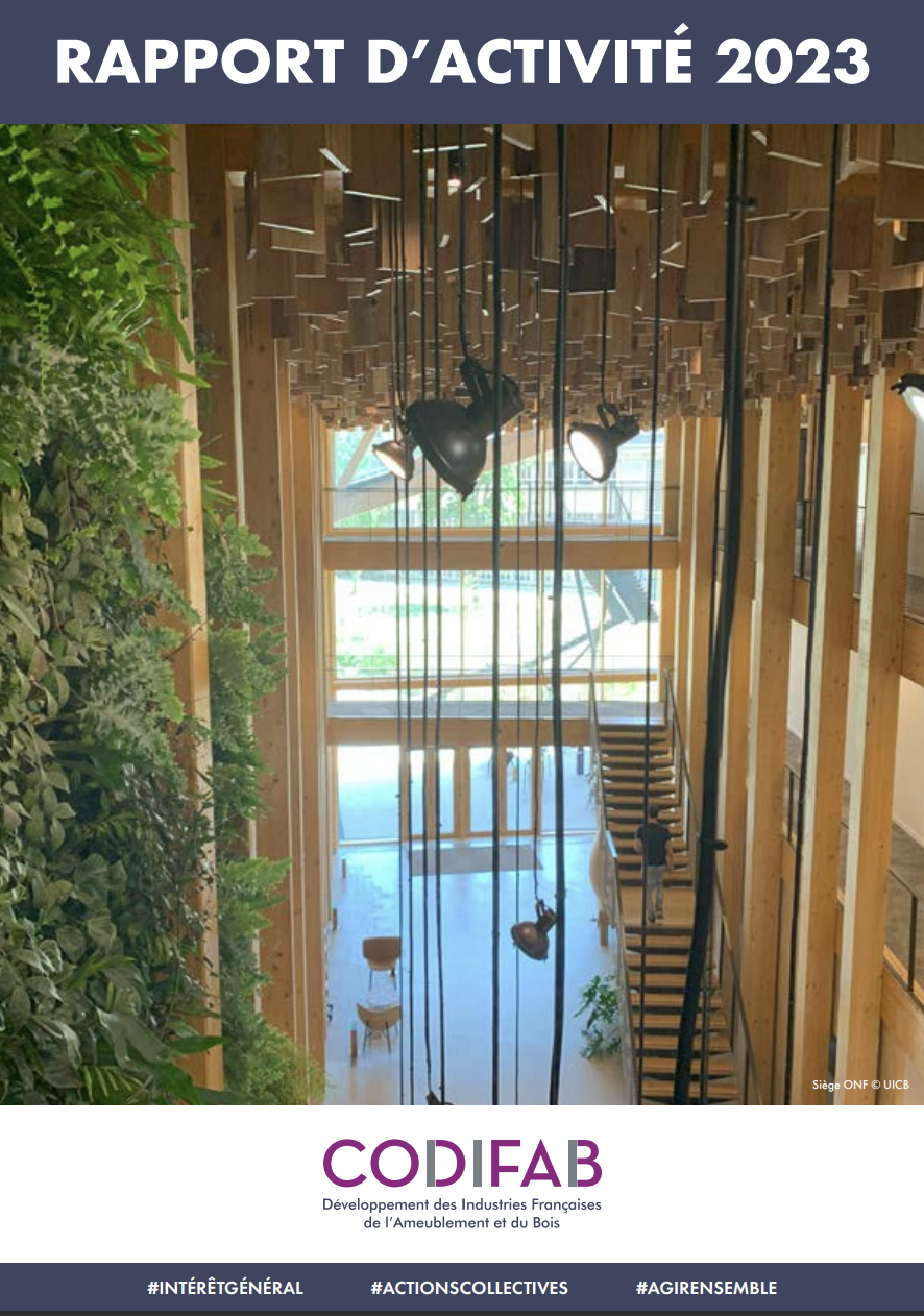 Rapport d'activité 2023 du CODIFAB | CODIFAB